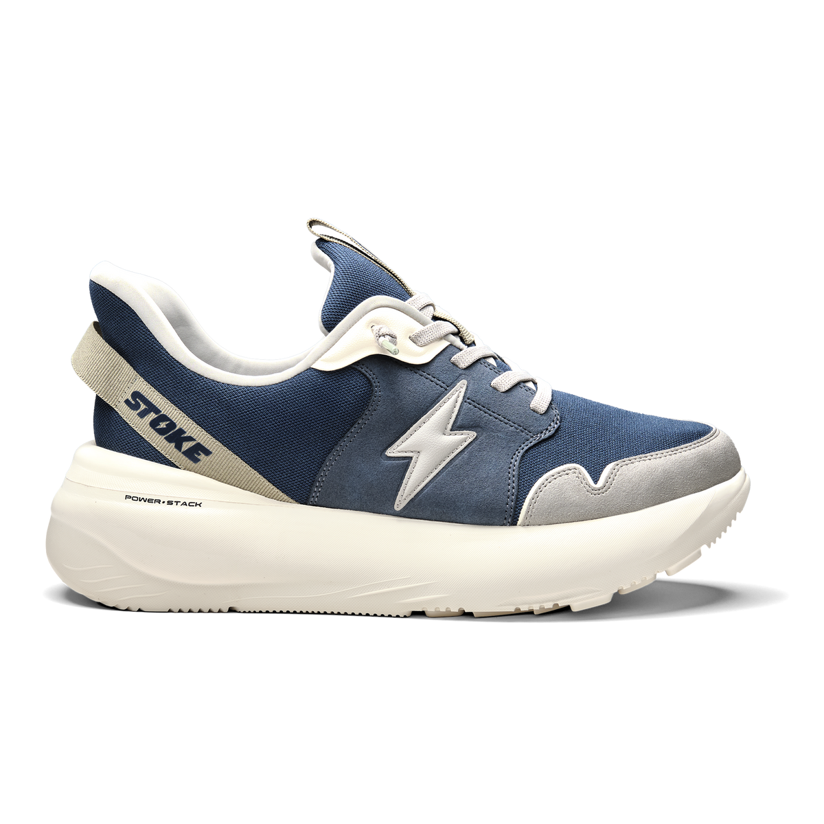 The FO-MO - Navy / Grey – Stoke Shoes